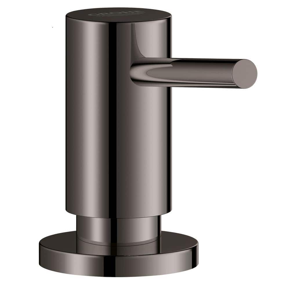 GROHE Cosmopolitan Liquid Soap Dispenser in Hard Graphite 40535A00 ...
