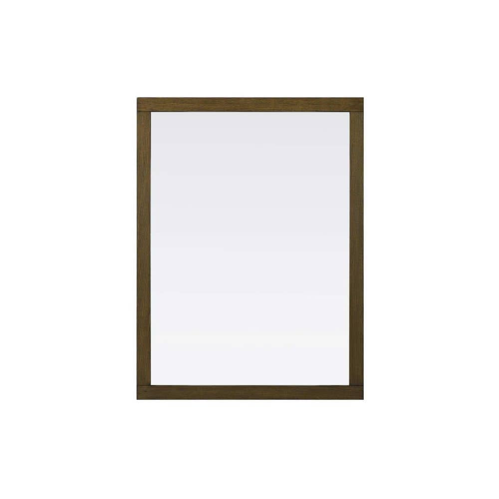 TIMELESS HOME Hazel Oak 48 in. W x 36 in. H Transitional Rectangle ...