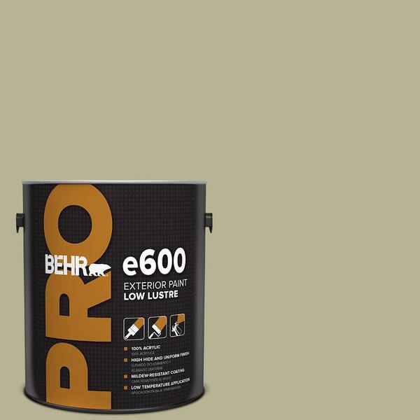 BEHR PRO 1 gal. #PPU9-09 Seedling Low Luster Exterior Paint PR62001 ...