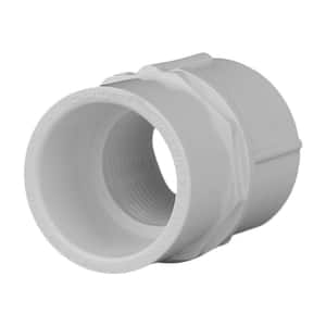 Charlotte Pipe 1 in. PVC Schedule 40 Female S x FPT Adapter ...