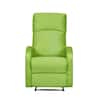 ARTIVA Modern Home Slim Design Microfiber Lime Green Recliner AF612LG ...