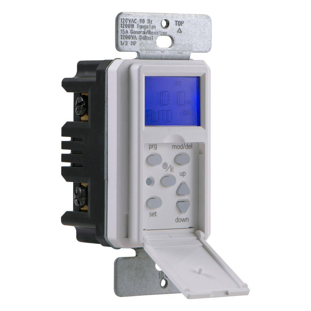 Honeywell Programmable Light Switch Timers Automatic Lights And 7 day 