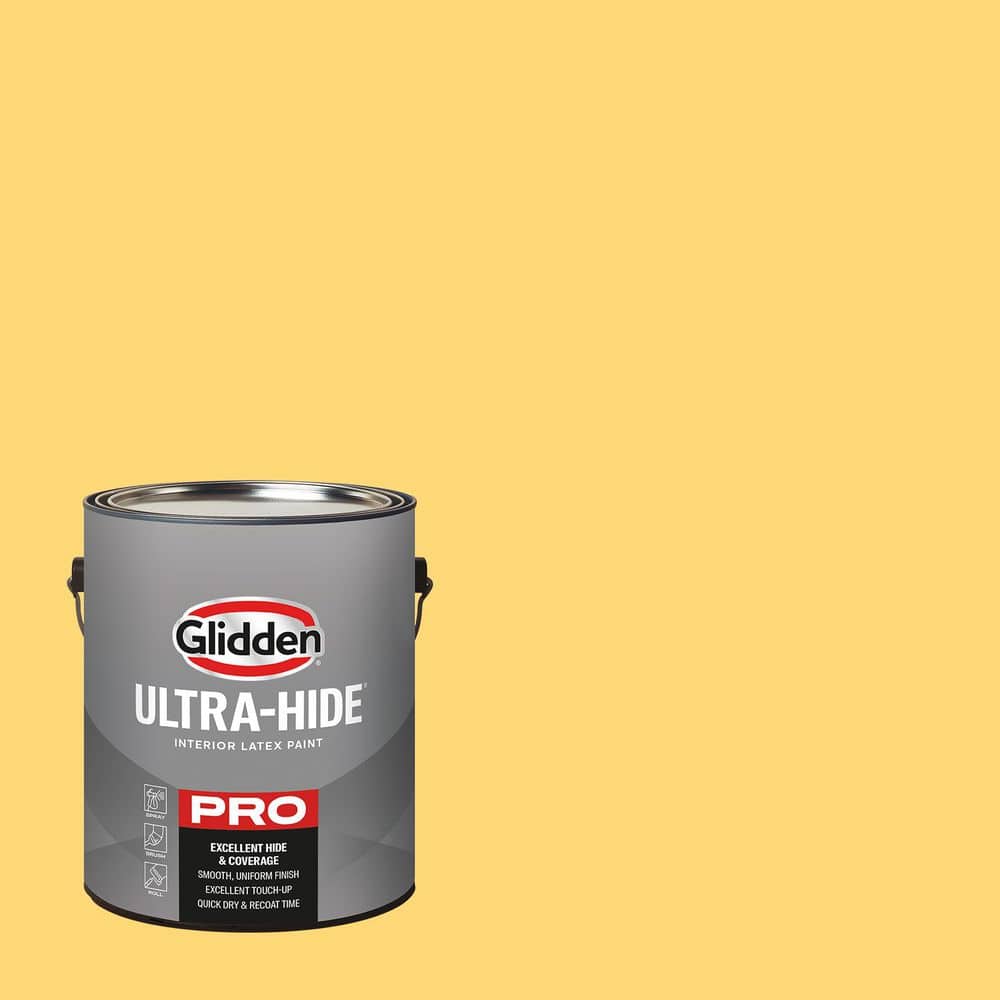 Glidden Ultra-Hide 1 Gal. PPG1206-5 Spiced Butternut Ultra Flat ...