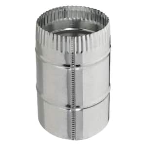 Reviews for 4 in. Airtight Aluminum Round-to-Crimped Oval Adapter Duct ...