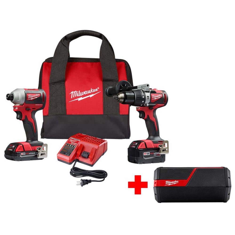 Reviews for Milwaukee M18 18V Lithium-Ion Brushless Cordless Hammer Drill/Impact Combo Kit (2 ...