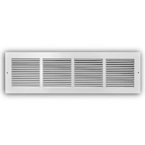 Everbilt 24 in. x 10 in. Steel Return Air Grille in White E17024X10 ...