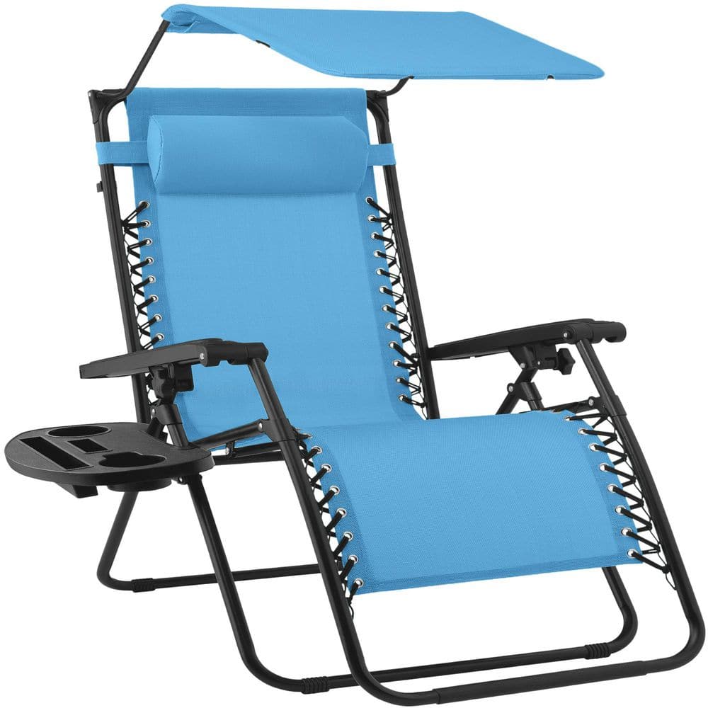 Best Choice Products Extra Wide Folding Zero Gravity Patio Outdoor Lawn ...