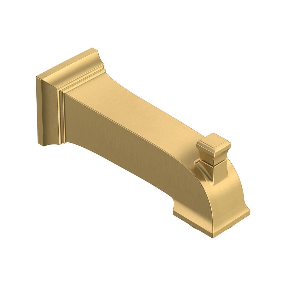 American Standard Town Square S Slip-On Wall Mount Tub Spout in Brushed ...