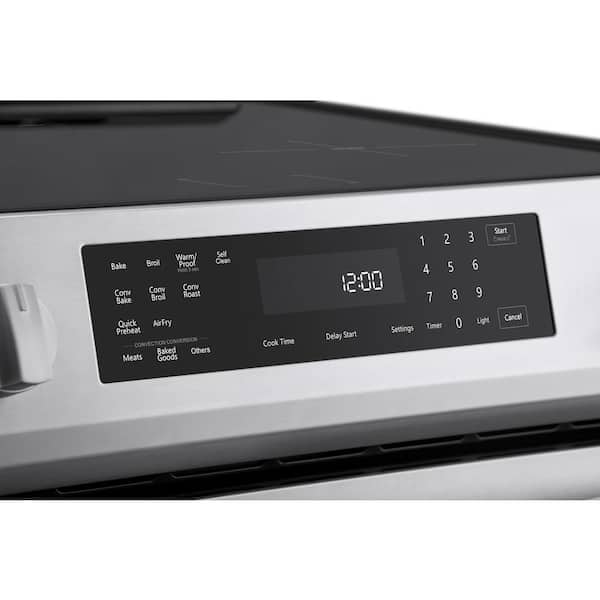 KENMORE 5.6 cu. ft. 4-Elements Front-Control Induction Range in ...