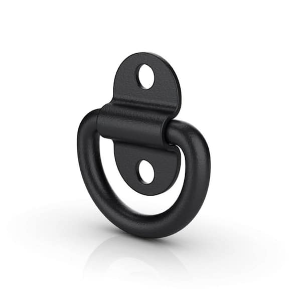 1-3/4 in. Black Galvanized Steel Shackle OWT Post Band Accessory (2 ...