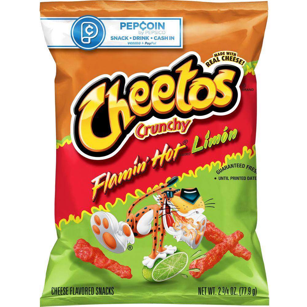 CHEETOS 2.75 oz. Crunchy Flamin Hot Chips 122569 - The Home Depot