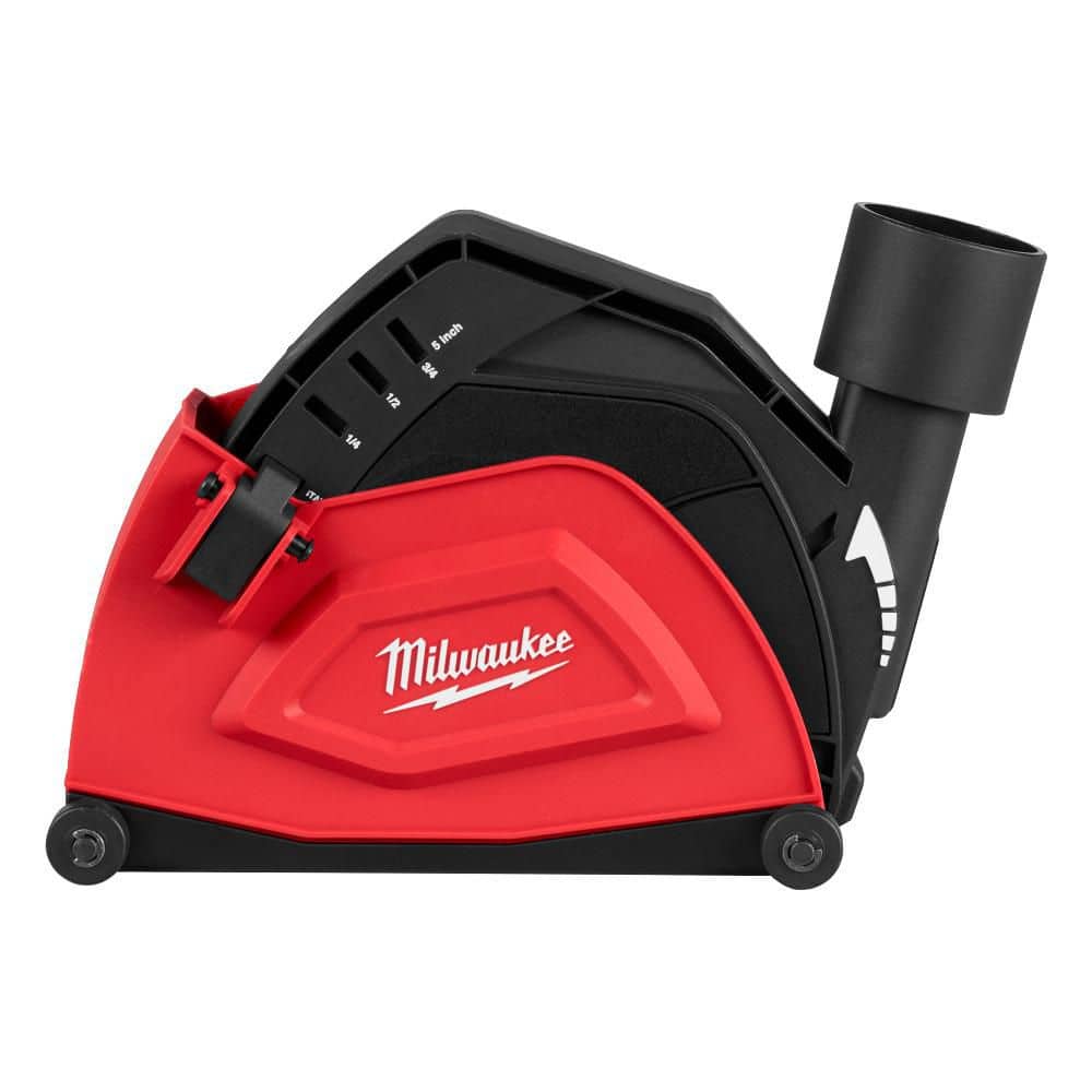 Milwaukee 4-1/2 in.-5 in. Cutting Dust Shroud 49-40-6205 - The Home Depot
