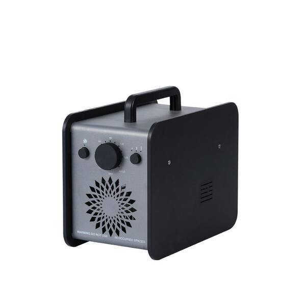 WOCK 6,000 sq. ft. UV Ozone Generator in Black, 6,000 mg/h High ...
