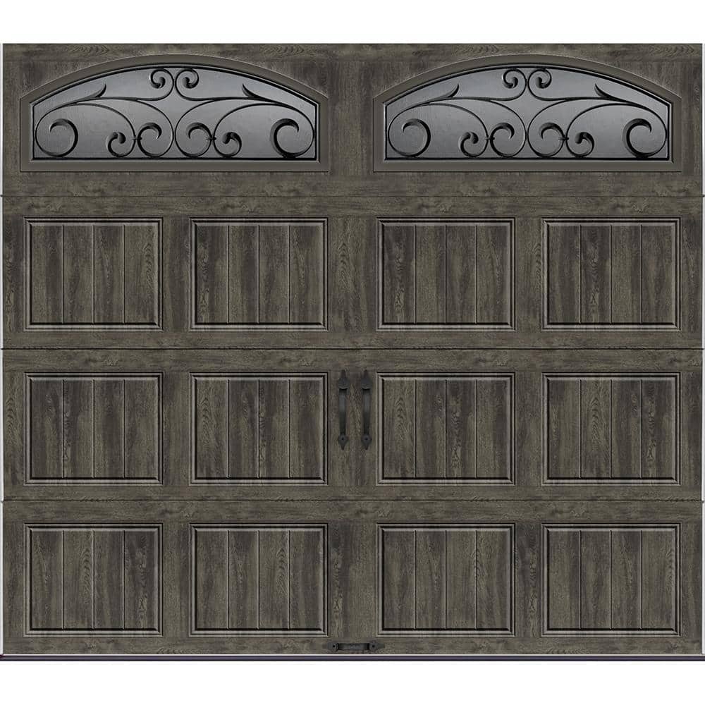 Clopay Gallery Steel Short Panel 8 ft x 7 ft Insulated 18.4 R-Value ...