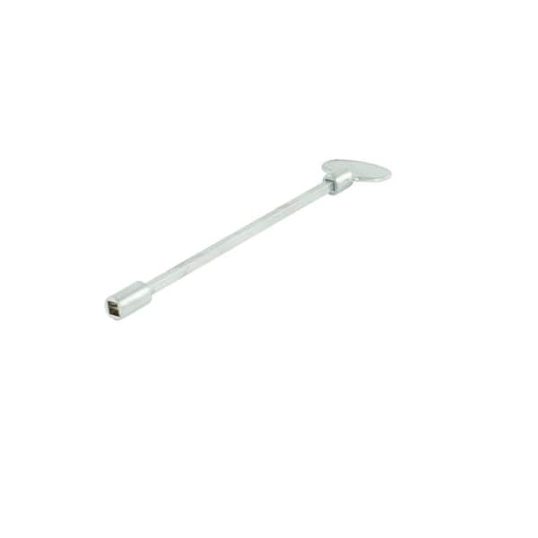 HOME-FLEX 8 in. Universal Gas Valve Key in Chrome 51-8VK - The Home Depot