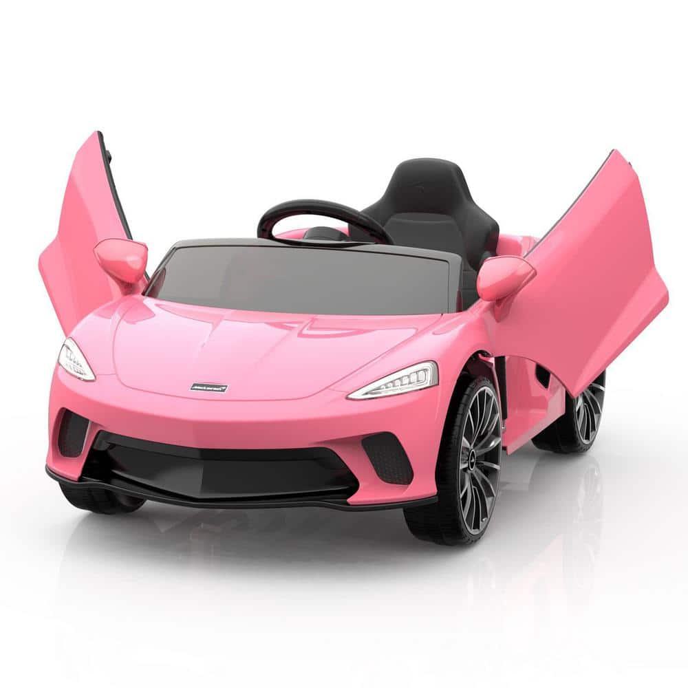 Garvee 12-Volt Kids Ride on Truck Car, Pink PTO_0Y5DH7TB - The Home Depot