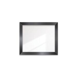 BrandtWorks Medium Rectangle Black Modern Mirror (38 in. H x 32 in. W ...