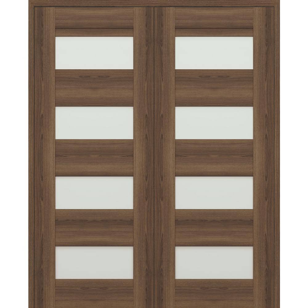 Belldinni Vona 07-08 56 in. x 96 in. Both Active 4-Lite Frosted Glass ...