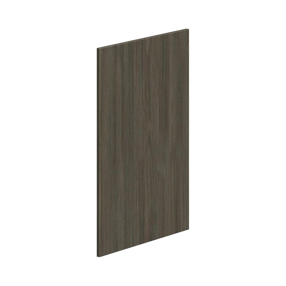 J COLLECTION Timberline 24 in. W x 34 in. H Cabinet End Panel in Walnut ...