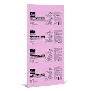 Reviews for Owens Corning FOAMULAR 250 1-1/2 in. x 4 ft. x 8 ft. R-7.5 ...