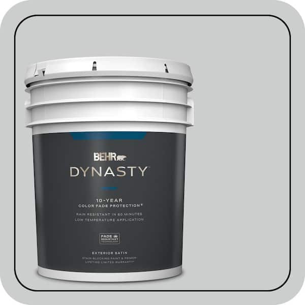 BEHR DYNASTY 5 gal. #N500-2 Loft Space Satin Enamel Exterior Stain ...