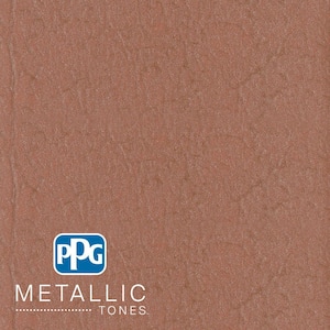 PPG METALLIC TONES 1 qt.#MTL141 Hushed Copper Metallic Interior ...