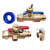 CMI inc 3/4 in. Press Tankless Water Heater Valves Installation Kit ...