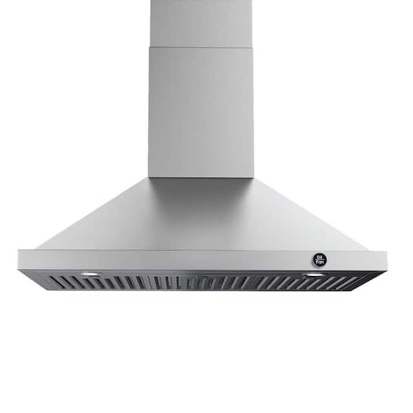 Reviews for Throes 30 in. 900 CFM Convertible Wall Mounted Downdraft ...