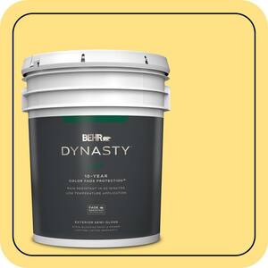 BEHR PREMIUM PLUS 8 oz. #360B-4 Sweet Chamomile Semi-Gloss Interior ...