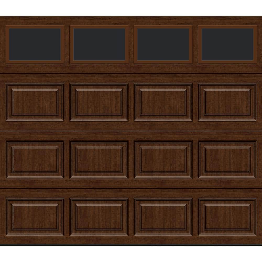 Clopay Classic Steel Short Panel 8 ft. x 7 ft. Insulated 18.4 R-Value ...