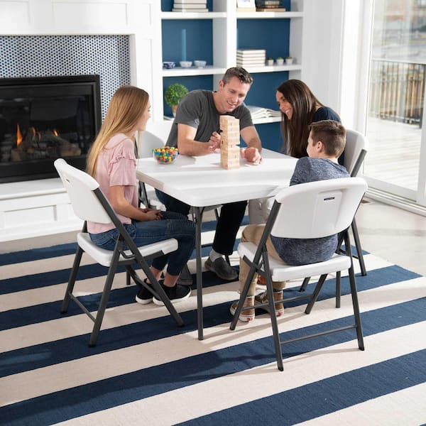 Lifetime Folding Table 37 Lifetime 6 Foot Fold In Half Table 2 Pack