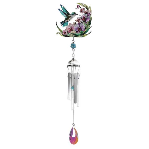 FC Design 21 in. Long Hummingbird Acrylic Mini Wind Chime GSC9932265 ...