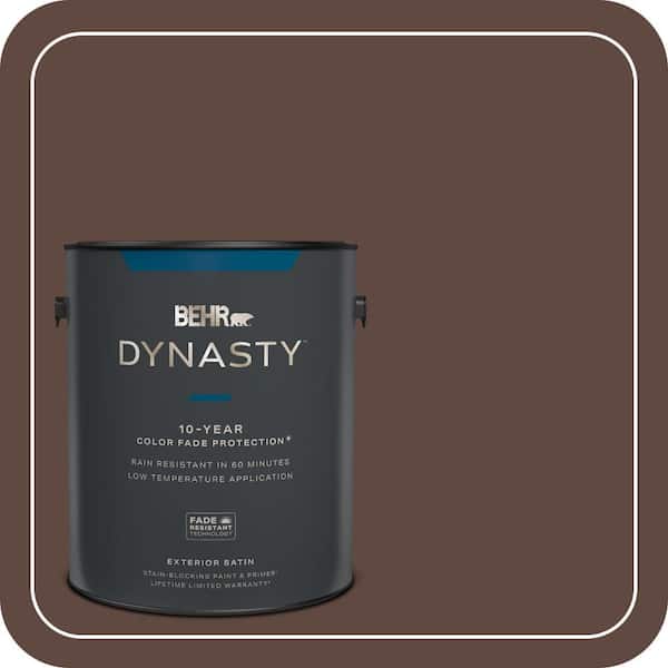 BEHR DYNASTY 1 gal. #S-G-780 Spiceberry Satin Enamel Exterior Stain ...