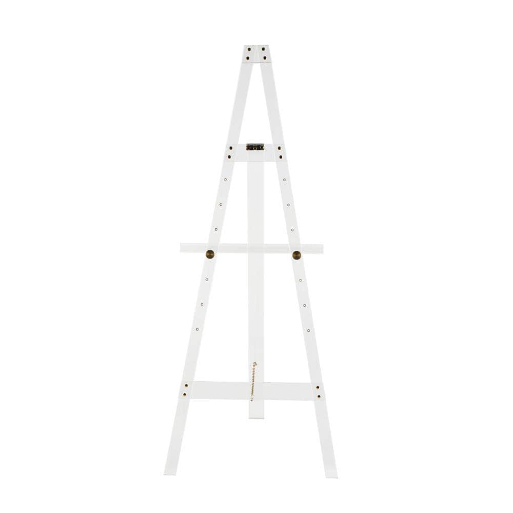 Litton Lane Clear Acrylic Plastic Adjustable 7-Tier Easel with Gold ...