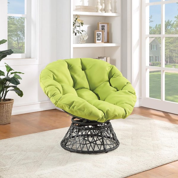 Green papasan chair store