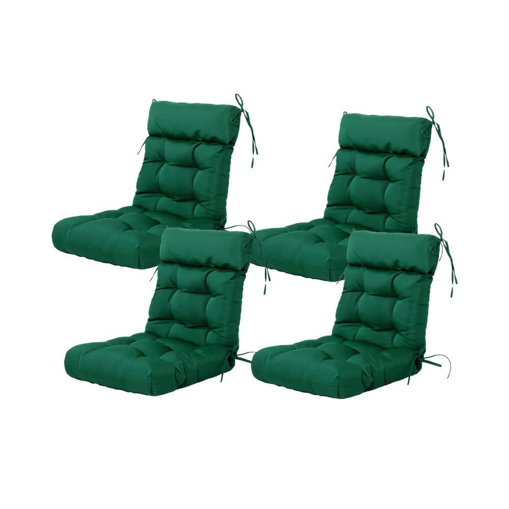 ARTPLAN Seat/Back Outdoor Chair Cushion Patio Cushion Tie Tufted ...