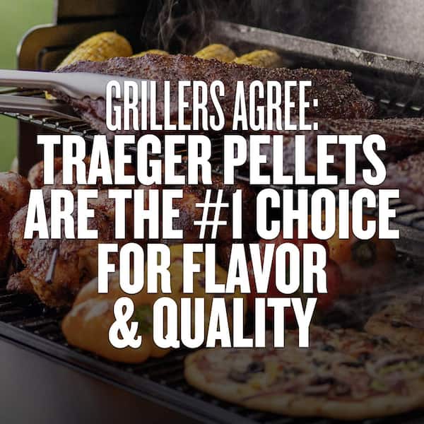 Traeger Pro Blend All-Natural Wood Grilling Pellets, 30 lb. Bag PEL353 ...
