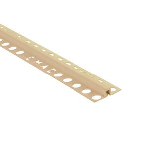 Emac Novoescuadra Transparent 1 in. x 98-1/2 in. PVC Tile Edging Trim ...