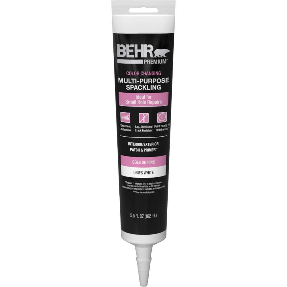 BEHR PREMIUM 5.5 oz. Color Changing Multi-Purpose Spackling Compound ...
