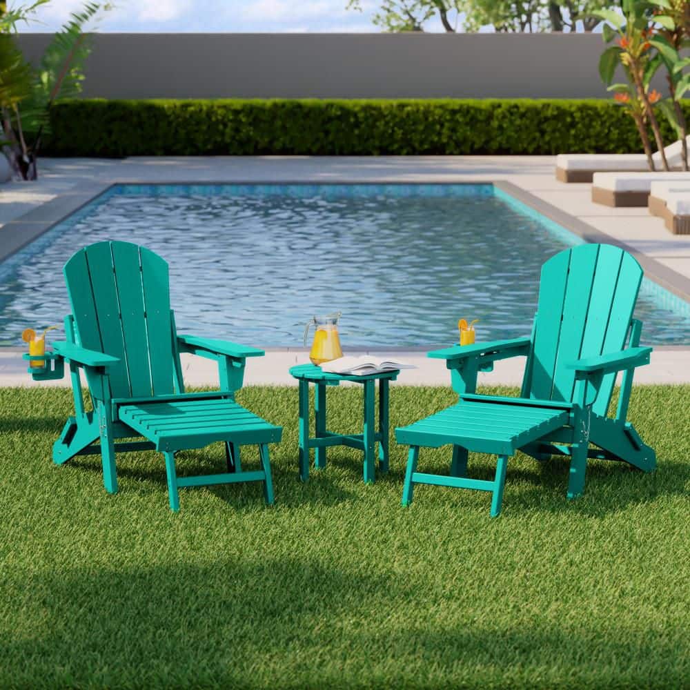 WESTIN OUTDOOR Laguna Outdoor Weather Proof 3-Piece Folding Adjustable ...