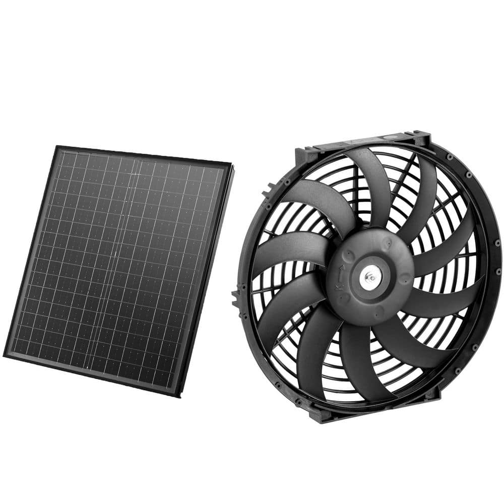 SKYSHALO Gable Mount Fan, 1300 CFM House Ventilator Cools Up to 1850 sq ...