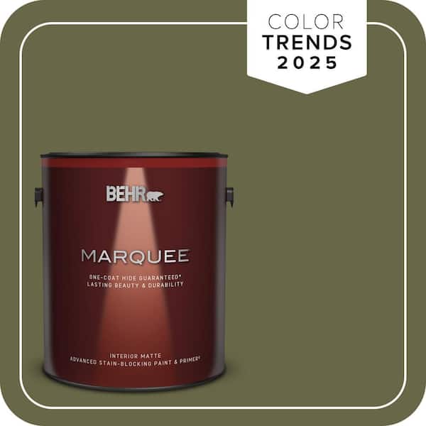 BEHR MARQUEE 1 gal. #PPU9-24 Amazon Jungle Matte Interior Paint ...