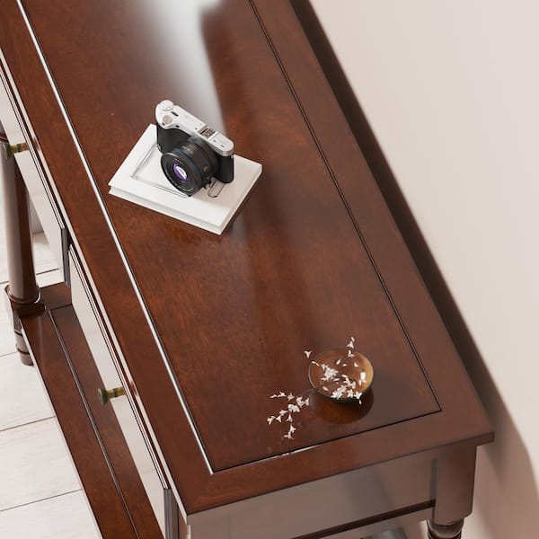 Solid Wood Cherry Sofa Table | Cabinets Matttroy