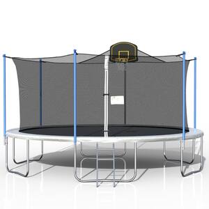 maocao hoom 16 ft. Round Backyard Trampoline with Safety Enclosure ...