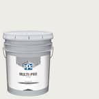 MULTI-PRO 5 gal. Commercial White PPG1025-1 Flat Interior Paint PPG1025 ...