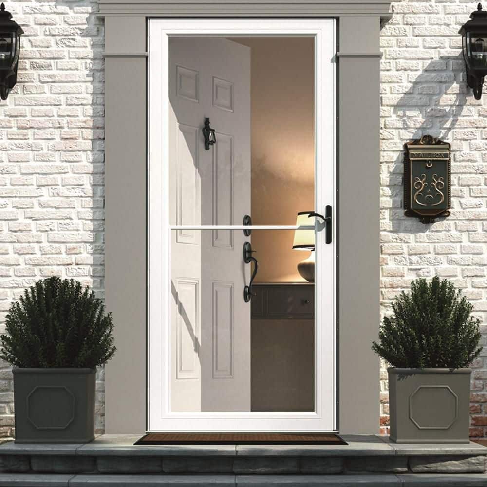 Reviews for Andersen 4000 Series Full View Retractable Storm Door | Pg ...