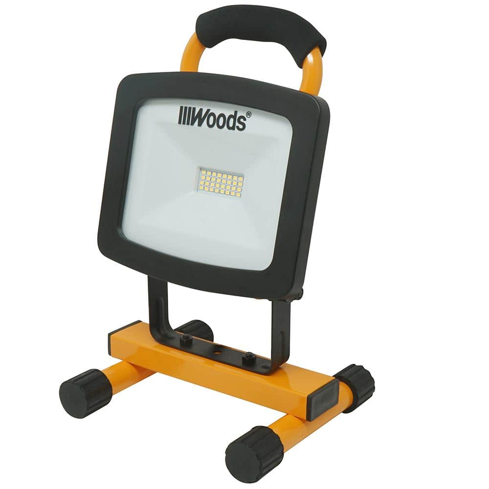 Woods 1500-Lumen Portable LED Work Light WL40024 - The Home Depot