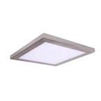 AMAX LIGHTING Square Slim Disk Length 10 in. Nickel New Construction ...