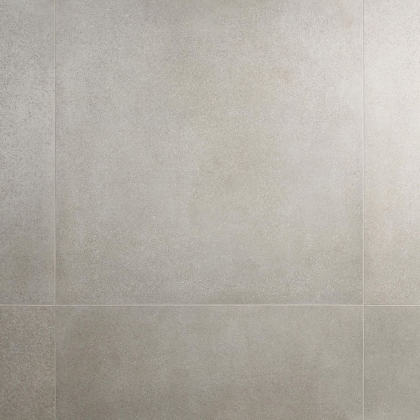 Ivy Hill Tile Sarto Grande Gray 35 in. x 35 in. Terrazzo Look Semi ...