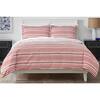 StyleWell Malcolm 3-Piece Chilli Stripe King Duvet Cover Set CN0012-K ...